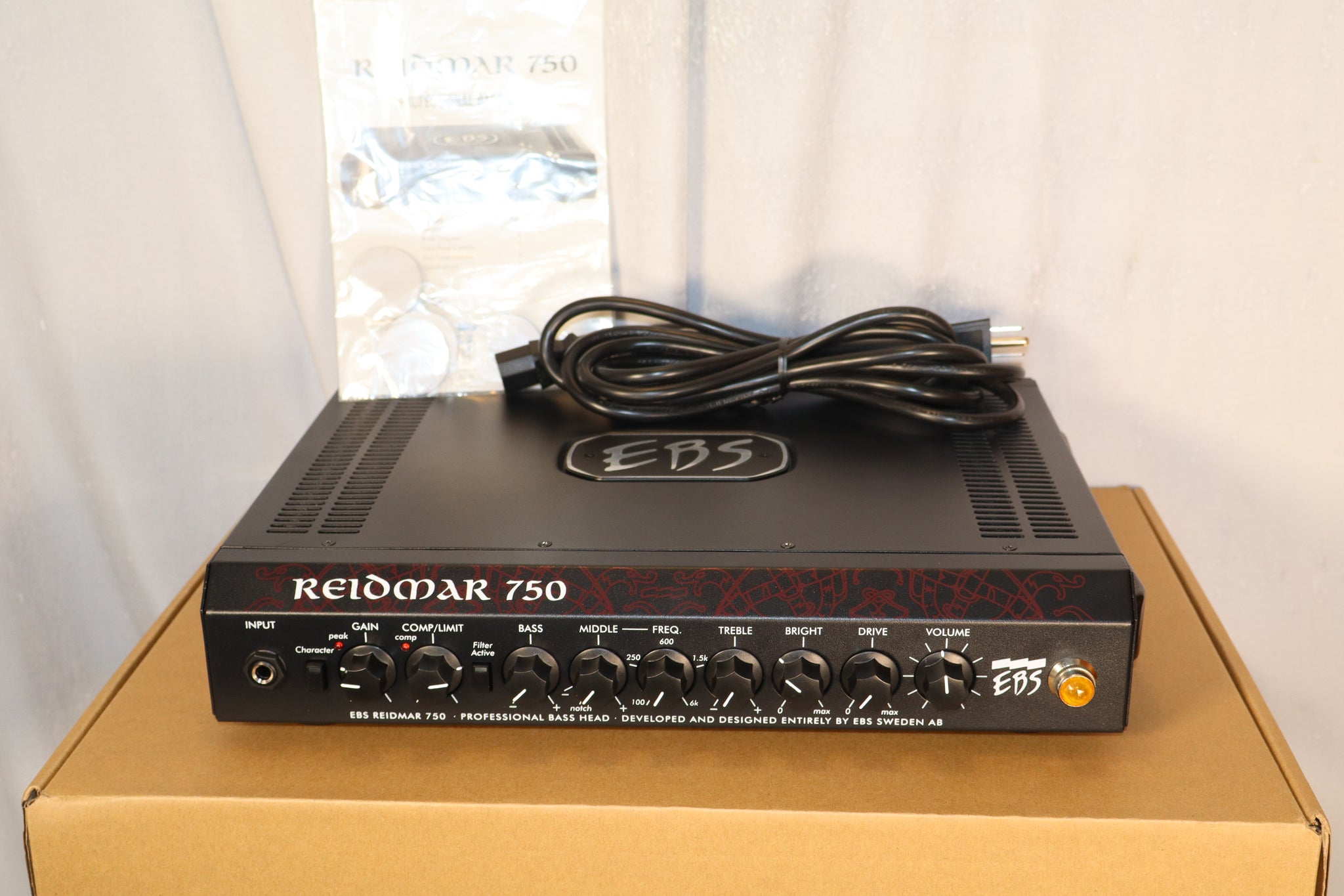 EBS Reidmar 750-Watt Bass Head 750W @ 4 ohm used – Al Bien's West ...