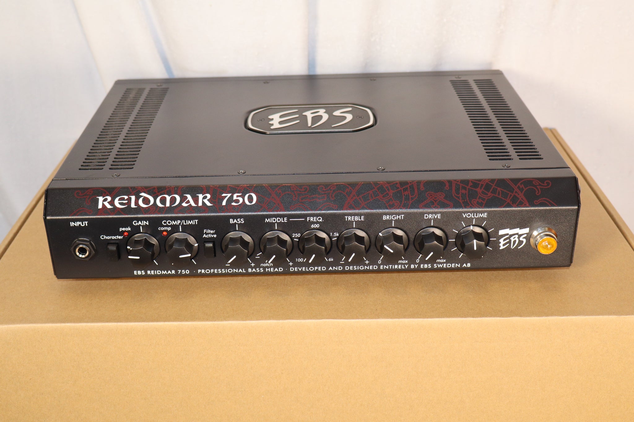 EBS Reidmar 750-Watt Bass Head 750W @ 4 ohm used – Al Bien's West ...