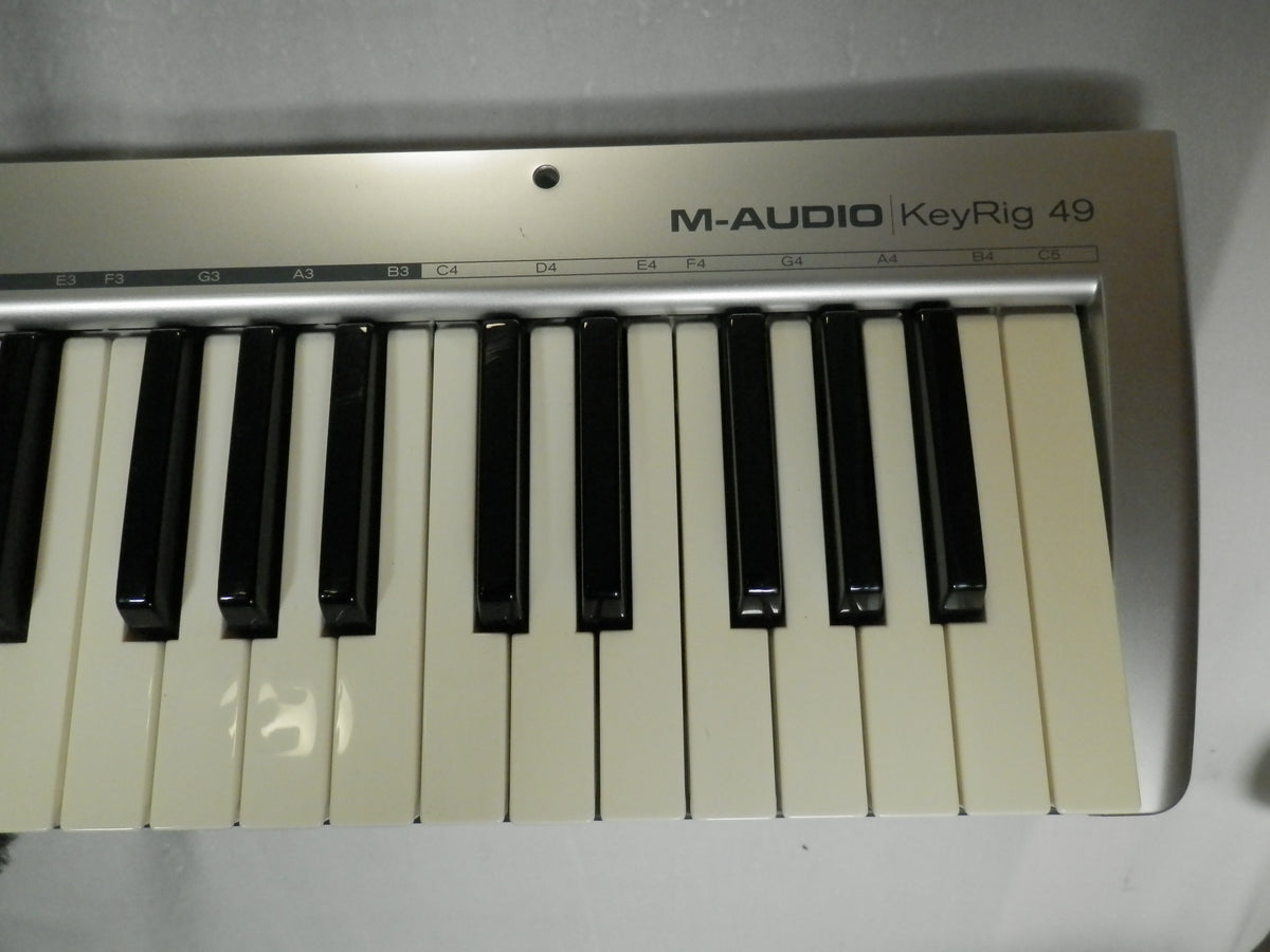 M-Audio KeyRig 49 USB Midi Keyboard Controller used – Al Bien's West ...
