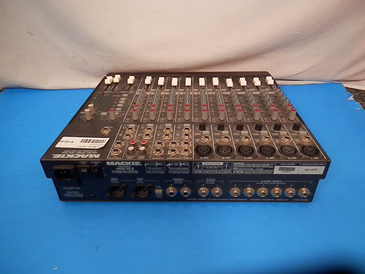 Mackie Micro Series 1402-VLZ 14 channel mic line mixer – Al Bien's West ...