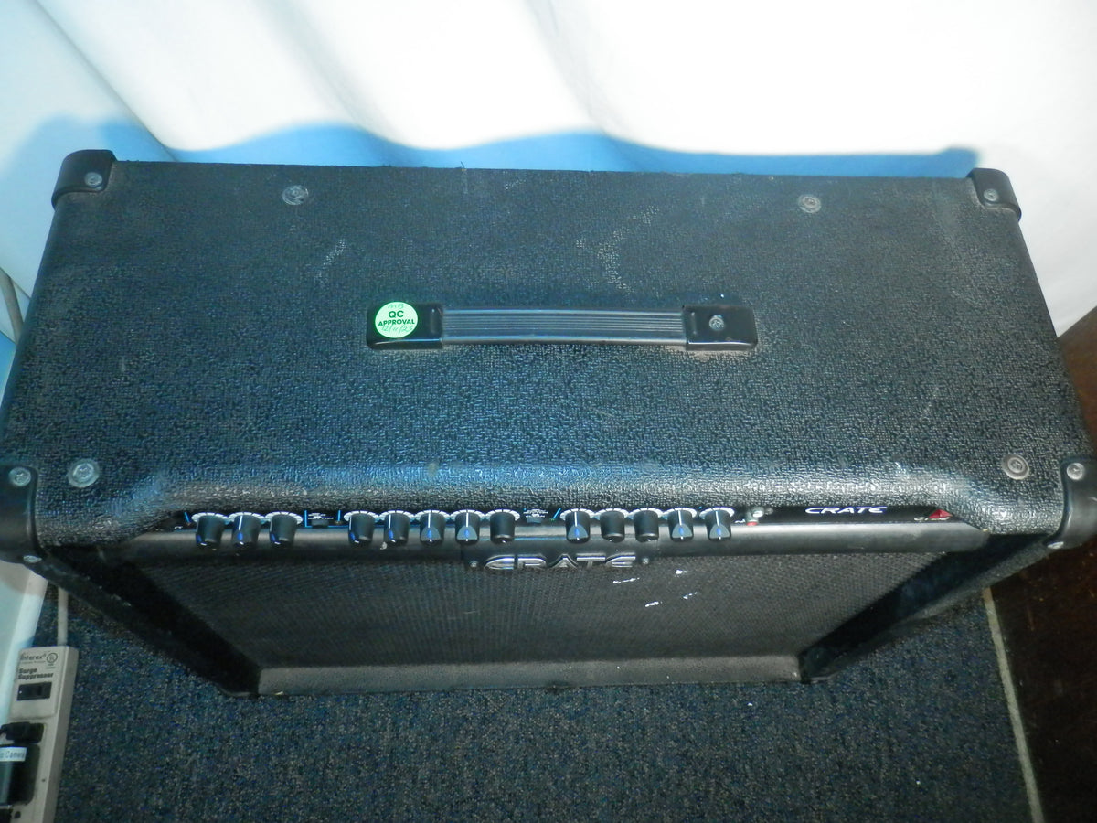 Crate GT212 2x12" Guitar Combo Amp with Reverb used GT-212 2x12 amplif ...